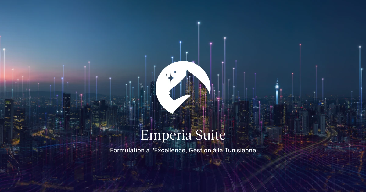 Empiria Suite : Logiciel ERP Tunisie (Chimie, Cosmétique, GPAO)